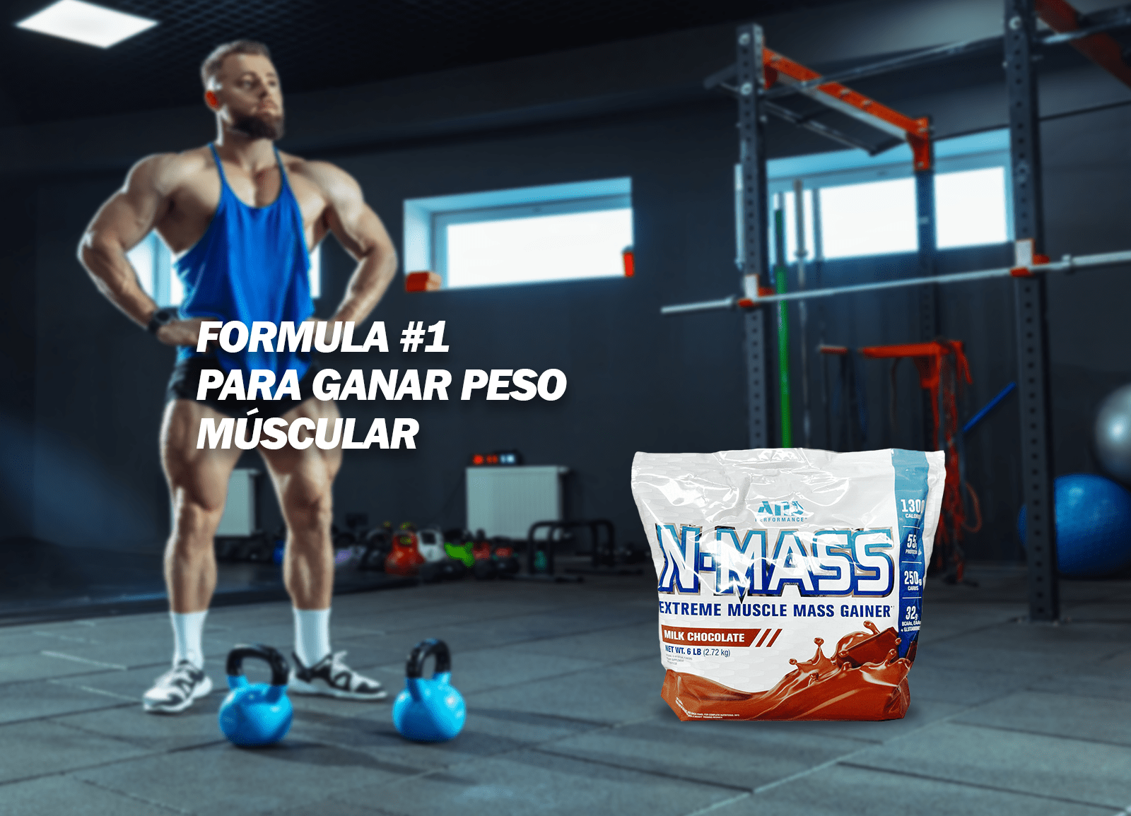 N-MASS CHOCOLATE 6 LB - 32 SCOOPS - Distribuidora Fitness
