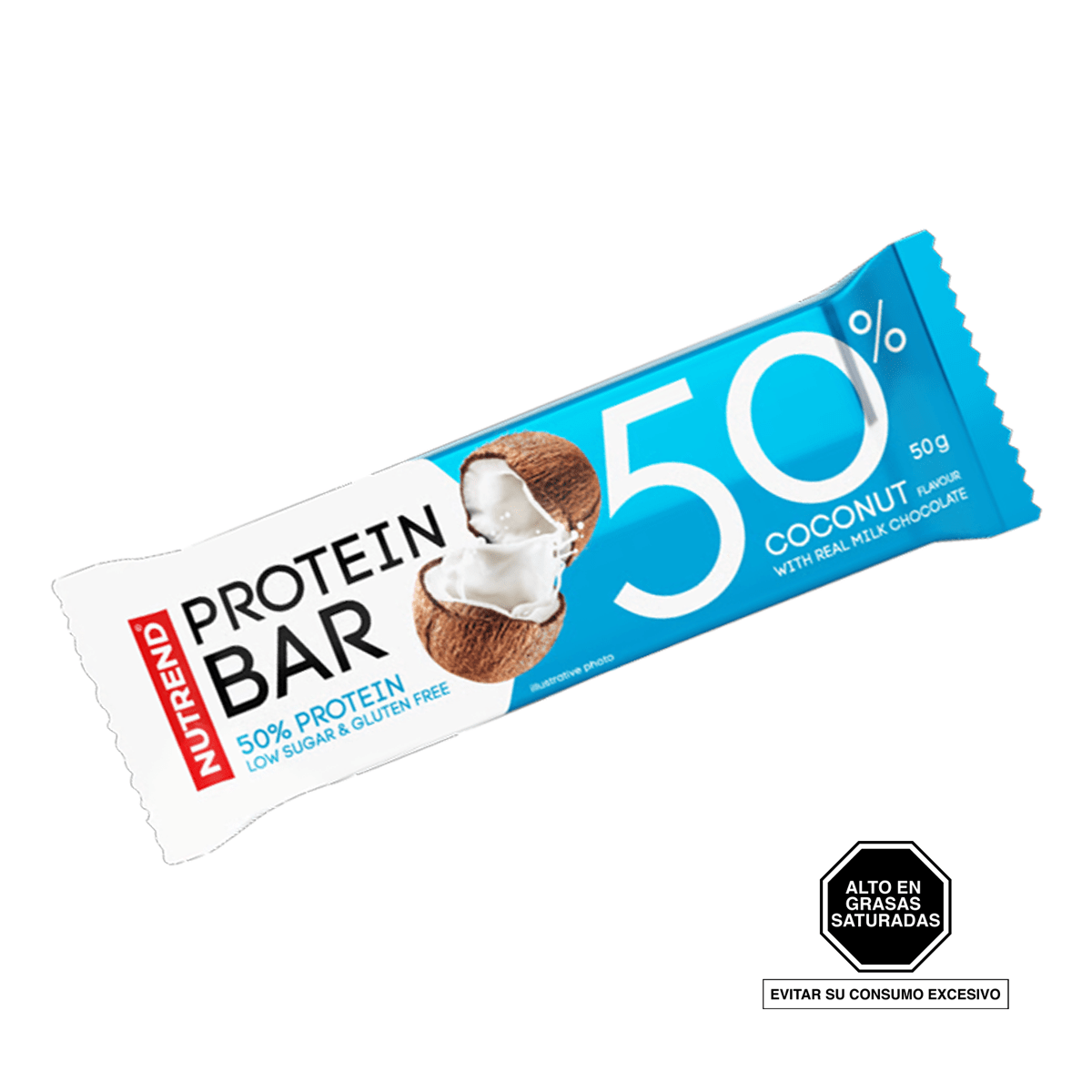 PROTEIN BAR 50 COCONUT (UNIDAD) - Distribuidora Fitness